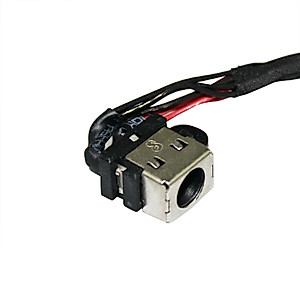 GinTai DC Power Jack with Cable Replacement for ASUS ROG GL551JW-XO376 GL551VW-FY250T GL551VW-FY249T GL551JM-FH71 GL551JW-AH71 GL551JW-WH71 GL551JM-EH74 GL551JM-DH71 GL551VW-FY250T