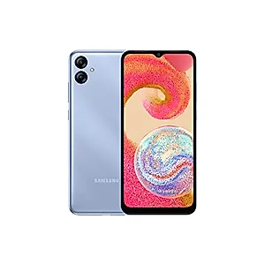 SAMSUNG Galaxy A04e (SM-A042M/DS) Dual SIM 32GB, 6.5" GSM Unlocked, International Version (32GB SD Card Bundle) - Light Blue