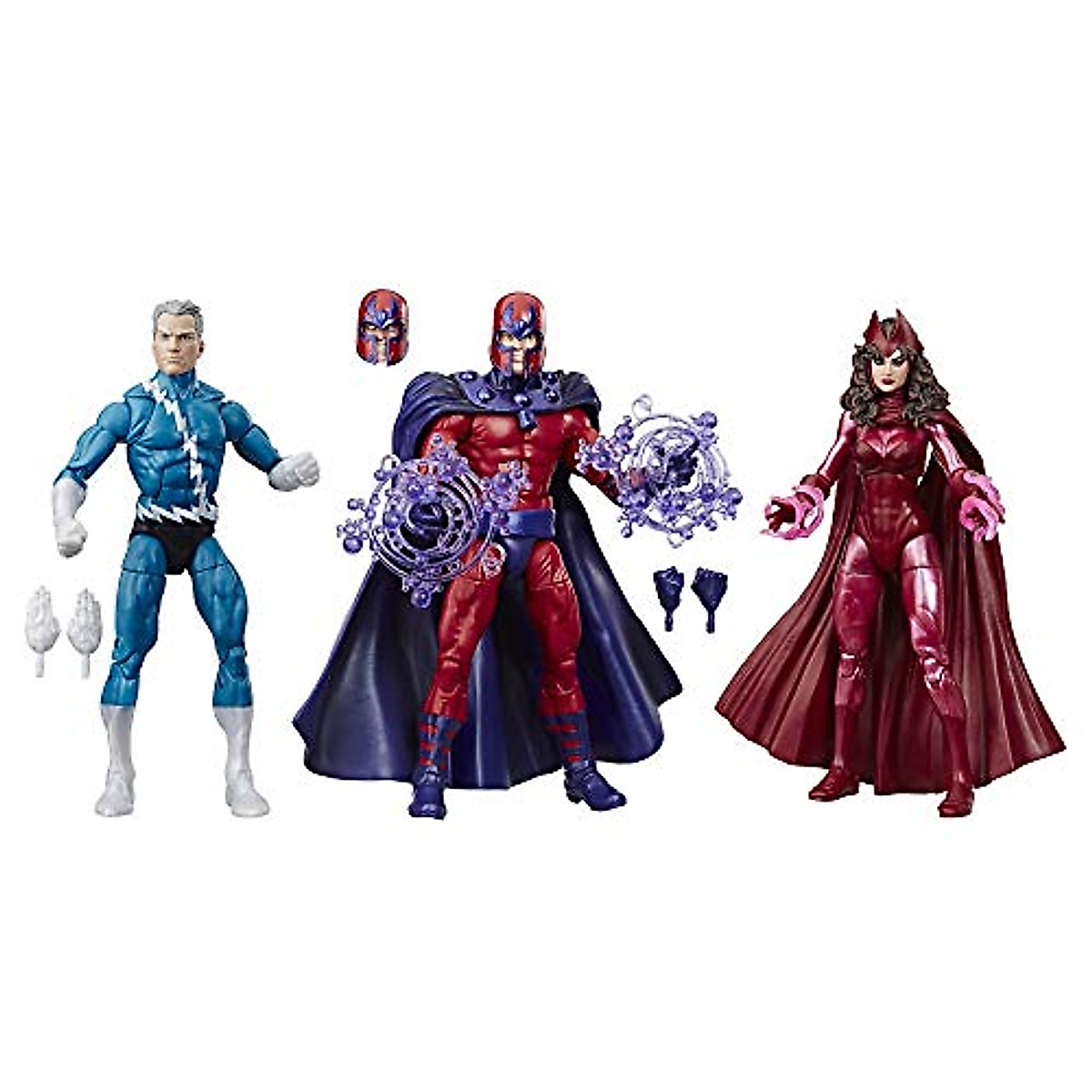 Marvel Legends Series 6" Family Matters 3 Pack with Magneto, Quicksilver, & Scarlet Witch Action Figures (Amazon Exclusive)