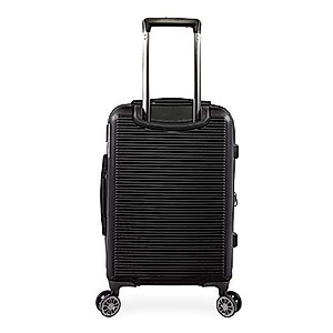 Brookstone Luggage Nelson 2pc Hardside Spinner Luggage, Black, 2 Piece Set