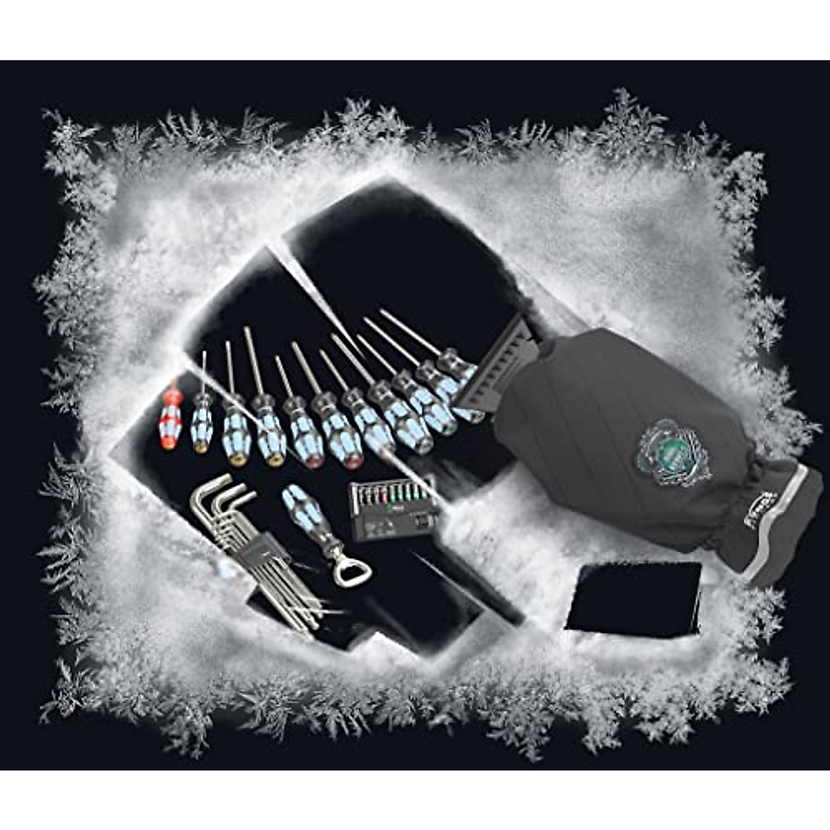 Wera 134023 "Icebreaker" Limited Edition Stainless Tool Set, 31 Pieces