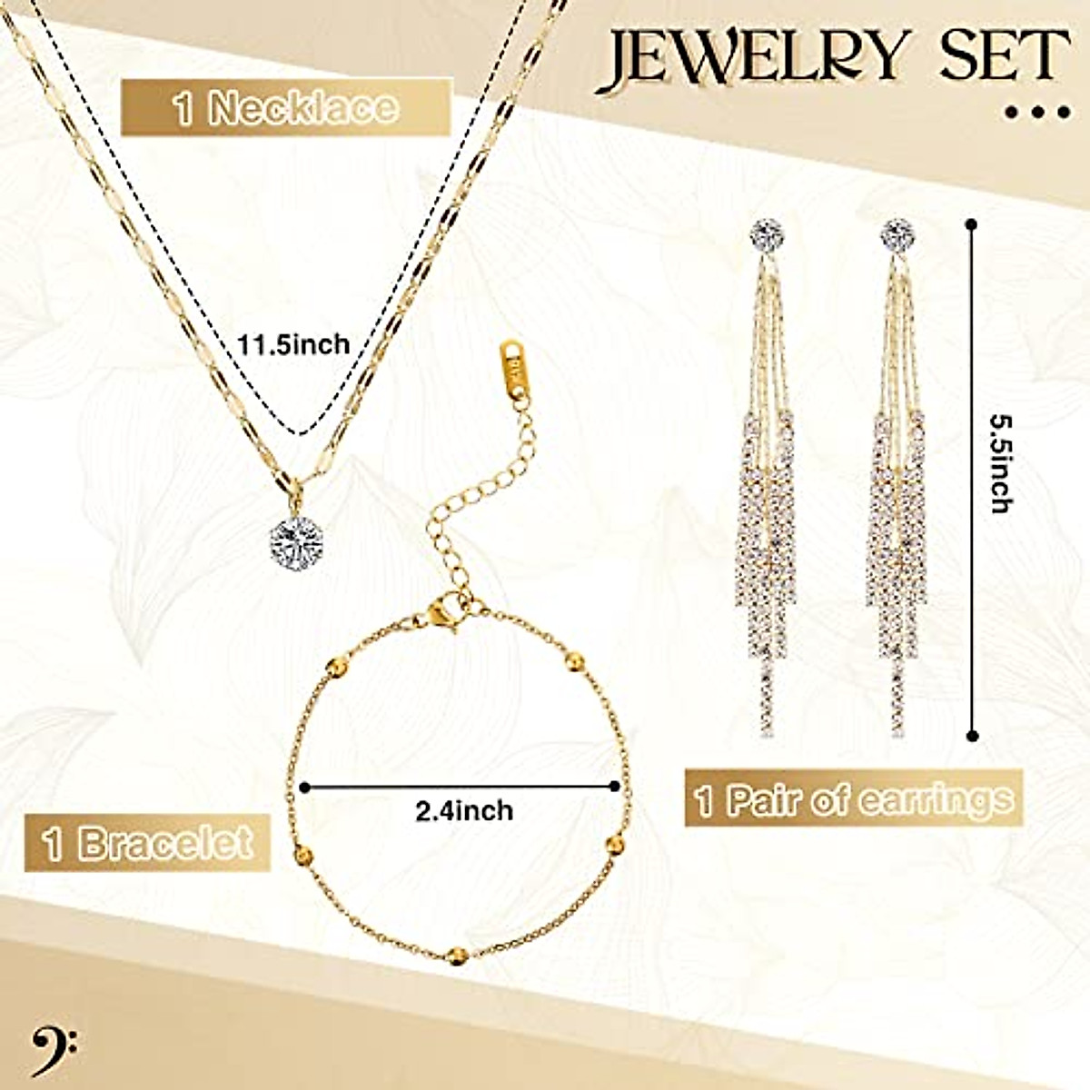 Jadive 4 Pcs Women Acrylic Purse Clear Clutch Bag Evening Purses Clutch for Wedding Vintage Banquet Handbag Earrings Necklace Bracelet Jewelry Set