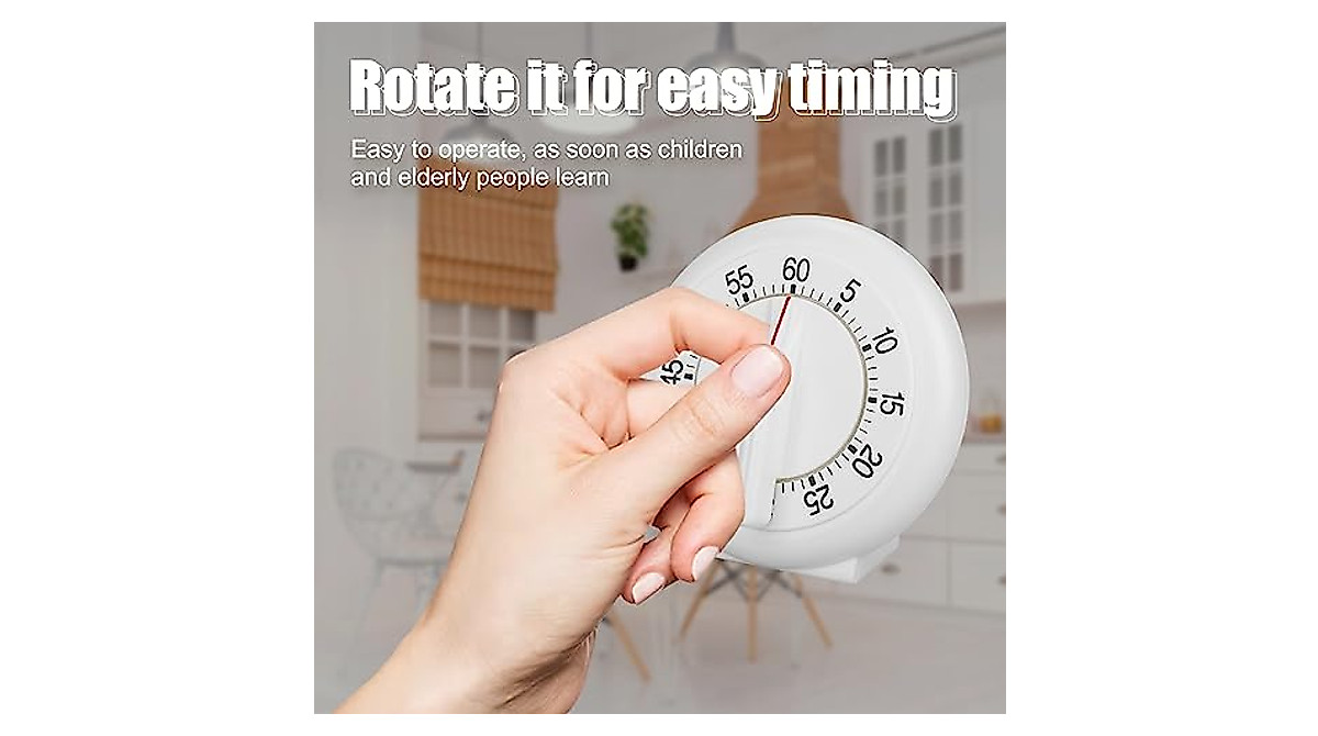 LURI Round Kitchen Timer - Stylish & Durable Design