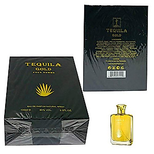 Tequila Gold Pour Homme Eau De Parfum Spray 3.4 oz for Men