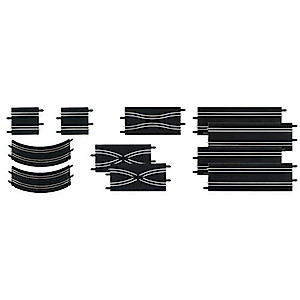 Carrera Go!!! Extension Set #2 - 11Piece Track Expansion Accessory Pack - for Use with 1: 43 Scale Go!!! & Digital143 Slot Car Racetrack Systems