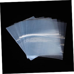 STOBOK 500pcs Shrink Film Wrap Heat Shrink Bags Shrink Film Bags Clear Packing Bags Shrink Wrap Bags for Gift Baskets Basket Tray Sealer Bags Shrinkable Wrapping Bag Plastic Wrap Gift Bag