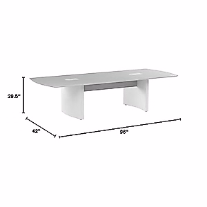 Safco Medina Table, 8', Textured Sea Salt