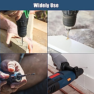 BeQell 13pcs Cobalt Drill Bit Set,M35 HSS Metal Drill Bit Jobber Length Twist Drill Bits for Hard Metal, Stainless Steel,Cast Iron and Wood Plastic