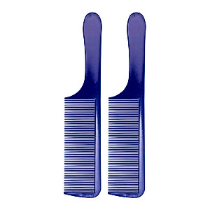 JOHNNY B. Get Faded Anti-Static Heat Resistant Professional Hair Combs, 2-Pack Set