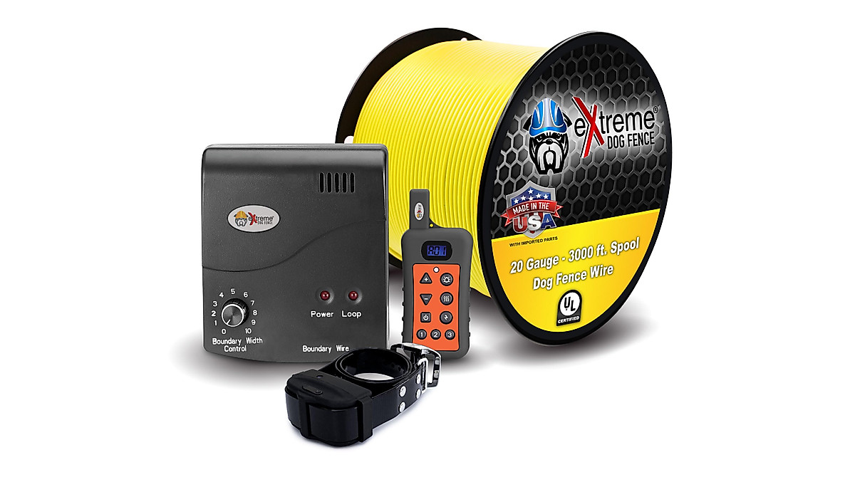 Electric Dog Fence & Remote Trainer for Containment and Training