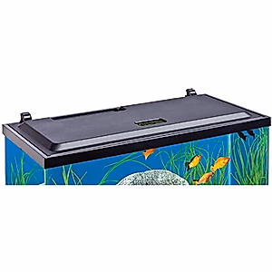 Tetra LED Hood 19.3125 Inches By 9.375 Inches By 2.5 Inches, Low-Profile aquarium Hood With Hidden Lightin, Plastic