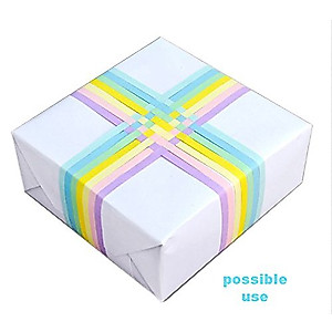 Holiday Christmas Grosgrain Ribbon Set for Gift Package Wrapping, Hair Bow Clip Accessory Making, Crafting, Decoration (60yd(12x5yd) 3/8" Grosgrain Ribbon-Xmas)