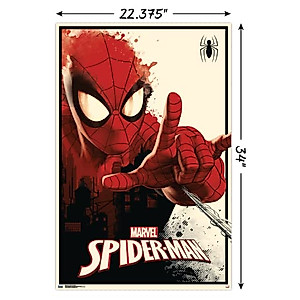 Trends International Glow - Marvel Spider-Man Glow-In-The-Dark Wall Poster