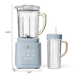 Beautiful* PowerExact Blender System (Cornflower Blue) by Drew Barrymore