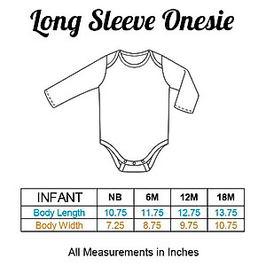 Skyline Paris France Long Sleeve Baby Infant One Piece Bodysuit 18 Months White