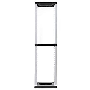 Auliuakz Disk Storage Rack -36 Games CD Disk Storage Rack Shelf Storage Tower Protective Stand for PS5 Switch