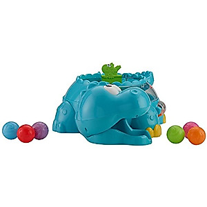 Fisher-Price Baby Crawling Toy, Poppity Pop Musical Dino Ball-Popper with Sounds for Infants Ages 6+ Months, Blue