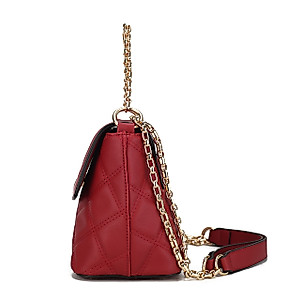 MKF Collection Shoulder Bag for Women, Crossbody Top-Handle Handbag Purse