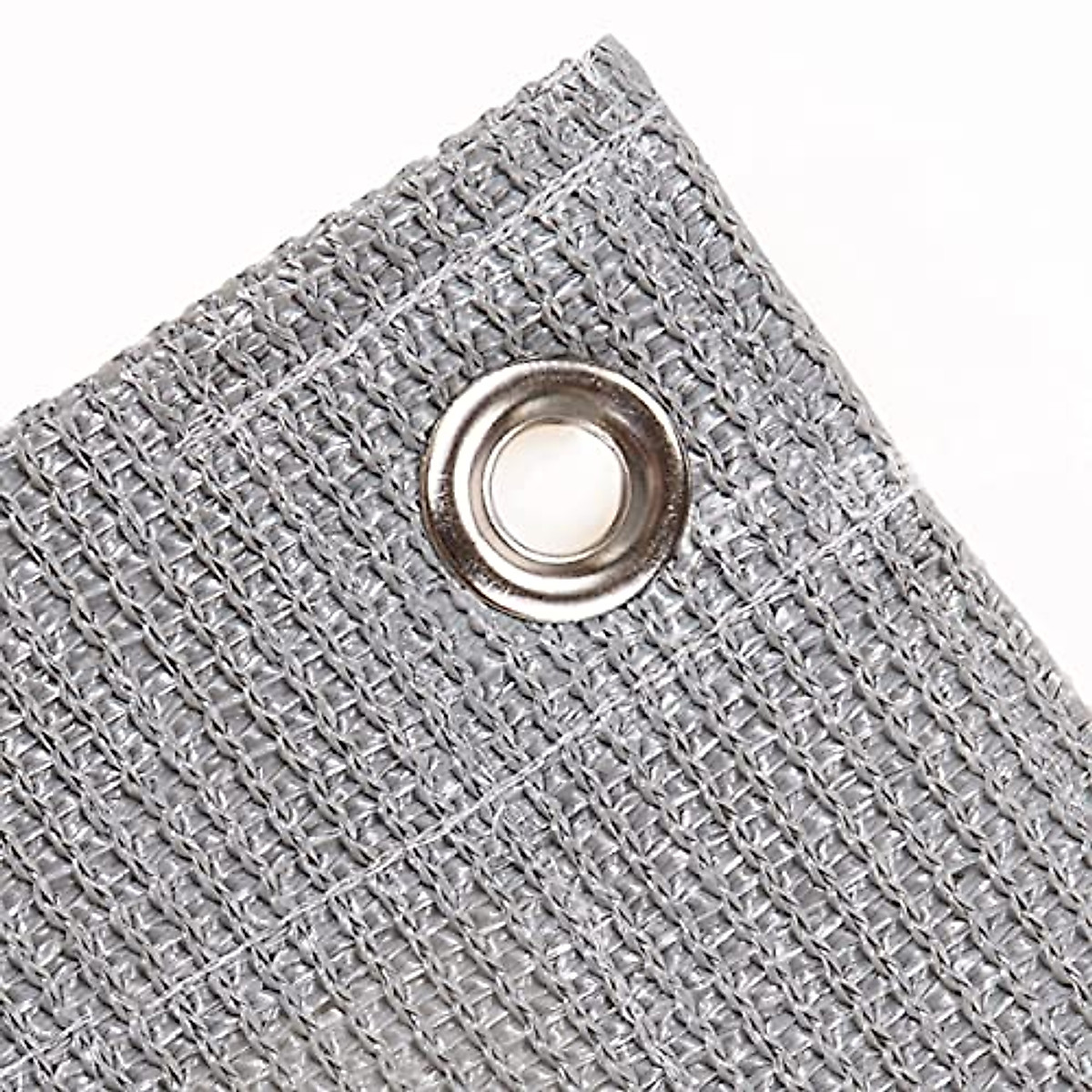 ALBN Balcony Privacy Screen Fence Windscreen Anti-UV with Metal Holes for Outdoor, Backyard, Patio, Balcony Covering, Height 80/90/100/110cm (Color : Gray, Size : 80x600cm)