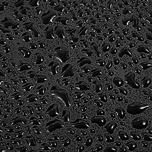 BullStar 2Pcs Patio Zero Gravity Folding Chair Cover Outdoor Folding Chair Protector Waterproof and UV Resistant, Black