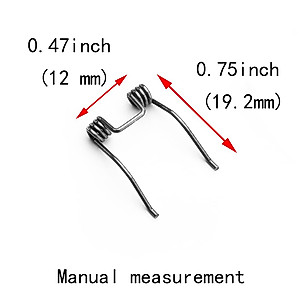 WAHFOX DIY Hair Clippers Spring Tension for Babyliss FX787 Series FX726 FX707 FX3 FX703G Hair Clippers Trimmer Repair Part