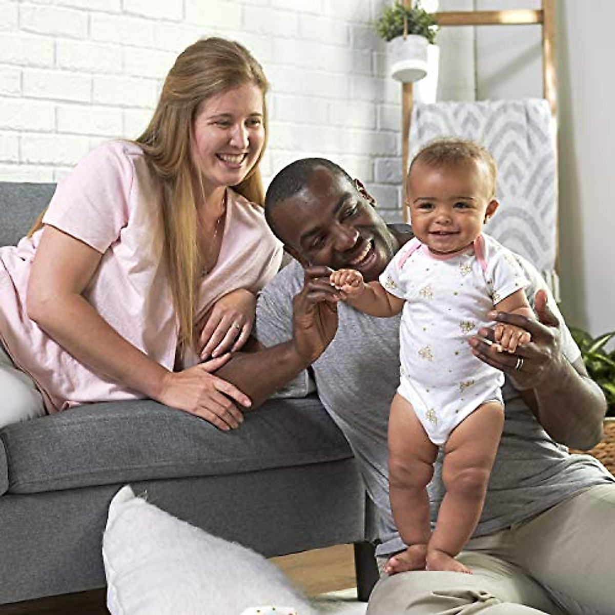 Gerber Baby Girls 5-Pack Short Sleeve Variety Onesies Bodysuits Princess Arrival 0-3 Months