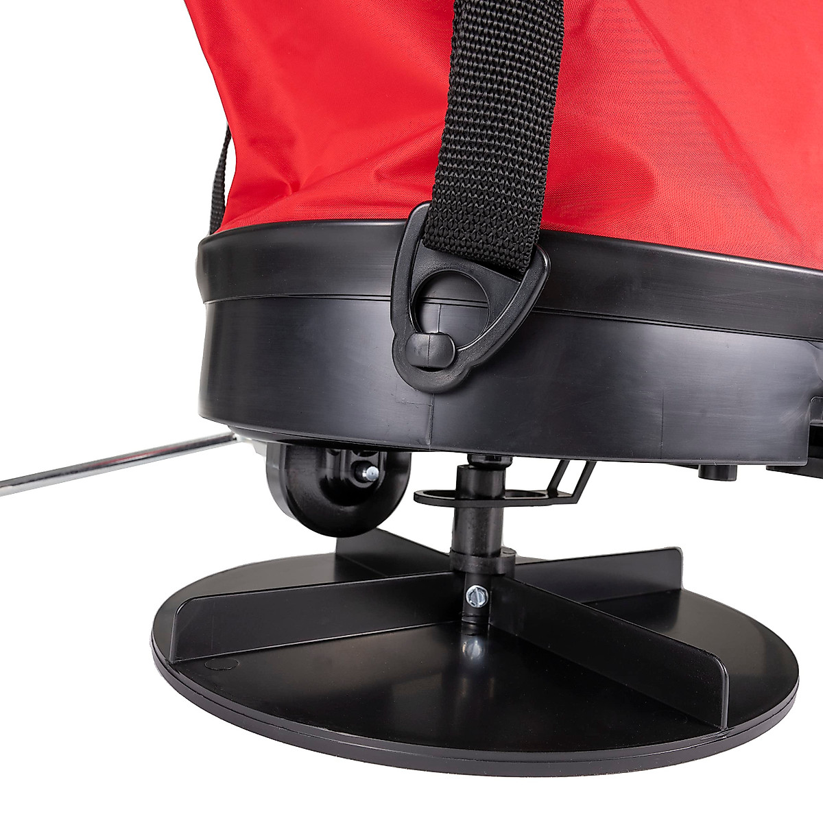 Earthway 2750 Hand-Operated Nylon Bag Spreader/Seeder, Perfect for Hilly and Wet Terrain, 25 Pounds Capacity, Made in America