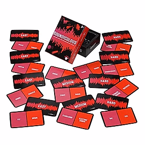 Soundiculous - Moose Games: The Hilarious Pocketsize Party Game of Ridiculous Sounds That Gets The Whole Family Laughing