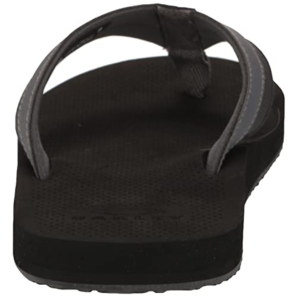 Oakley Men's Burke Flip Flop, Blackout, 12