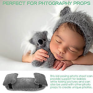 Yuniroom Newborn Infant Baby Photography Prop Kid Posing Photo Shoot Studio Pillow Positioner Nursing Pillow and Positioner (Color : Gray)