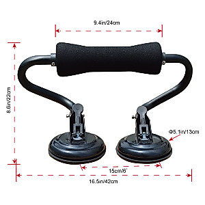 JOIERW Kayak Roller Loader, Kayak Load Assist Roller Mount with Suction Cup for Car SUV - Black