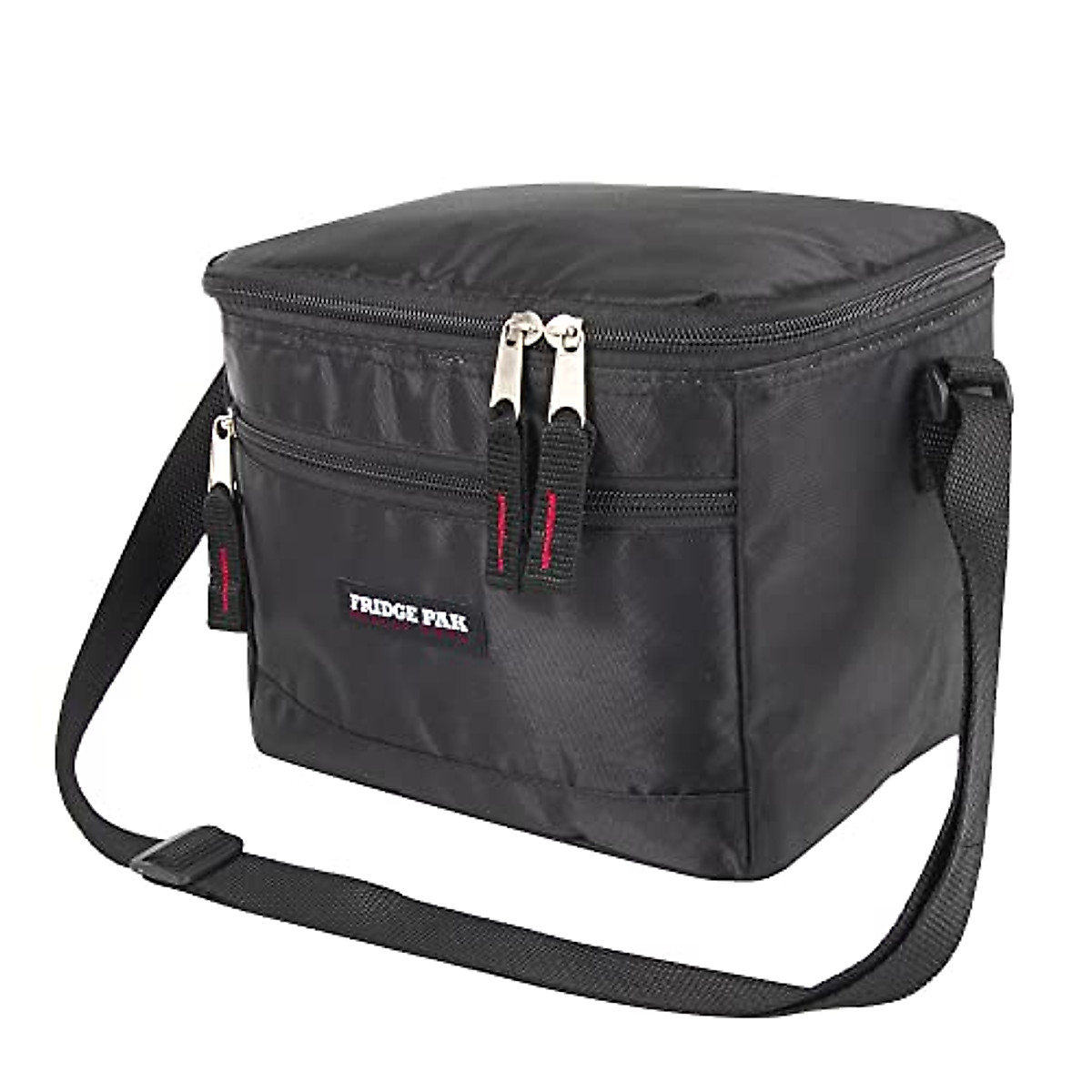 6 Can Cooler Bags Insulated Soft Cooler Lunch Bag for Men, Waterproof Leak Proof Cooler Bags Insulated (Black on Black)