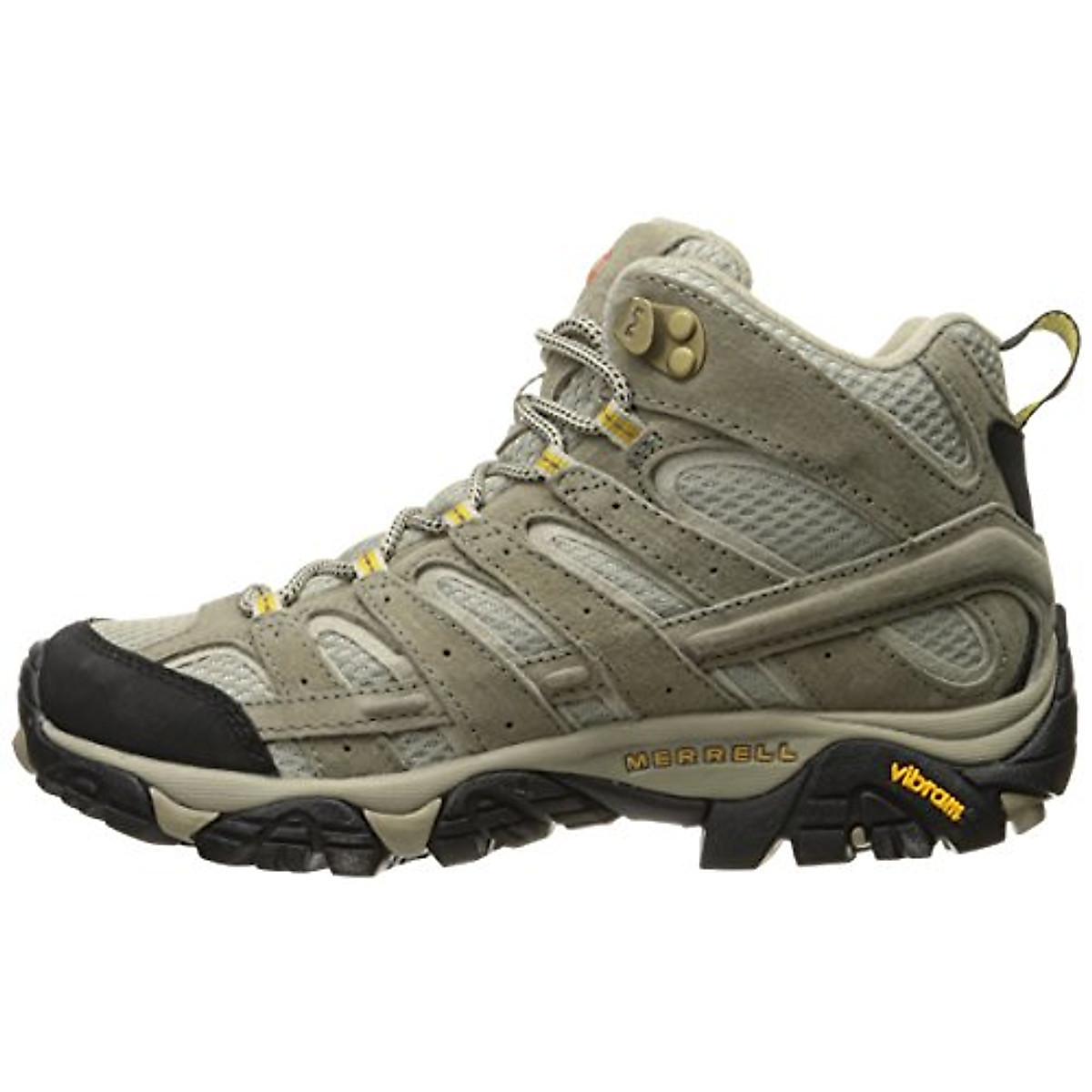 Merrell Women's Moab 2 Vent Mid Hiking Boot, Taupe, 8 W US