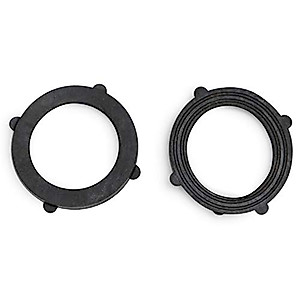 Morvat Solid Brass Metal Twist Garden Hose Nozzle, Heavy Duty Adjustable Power Spray Attachment, High Pressure Water Jet Sprayer with ¾” Standard Threading, Includes 2 Extra Rubber Washers