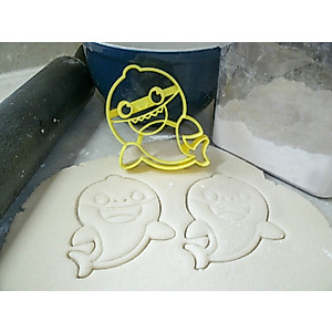 INSPIRED BY BABY SHARK CARTOON SONG SOCIAL MEDIA VIDEO COOKIE CUTTER MADE IN USA PR995