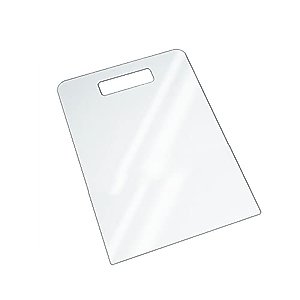 NAHANCO FB1301 Shirt Folding Board, 8 1/2"W x 12"L - Clear