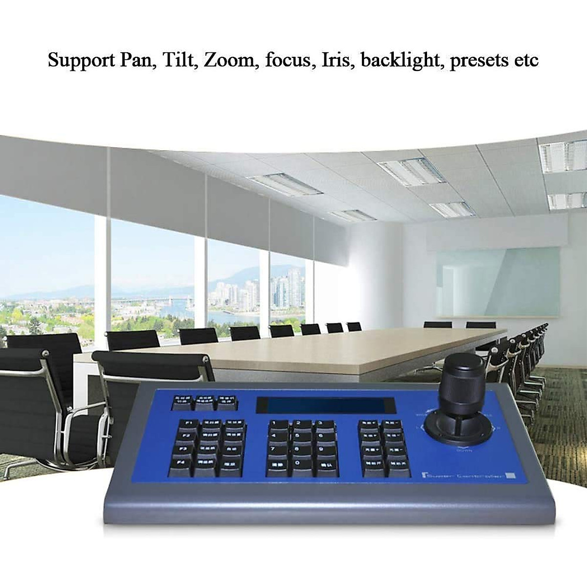 Hsility PTZ Controller with VISCA/PELCO D/P PTZ Joystick with RS485,RS442,RS232 for Video Conference Camera and PTZ Camera
