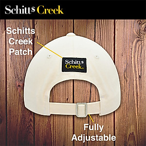 Schitt's Creek Ew, David Cotton Adjustable Dad Hat, Beige, One Size