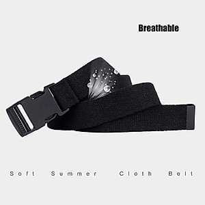 XZQTIVE Causal Clip Buckle Belt for Women Men Streetwear Style Cargo Pant Belts For Jeans Dresses