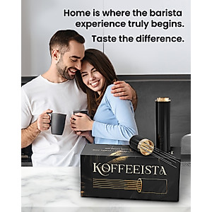 Koffeeista WDT Espresso Distribution Tool, Barista Tools 5x0.35mm Stainless Steel Needles - Easy Open/Close, Portable & Stylish Espresso Stirrer, wdt Coffee Tool, Espresso Distributor, Espresso Whisk