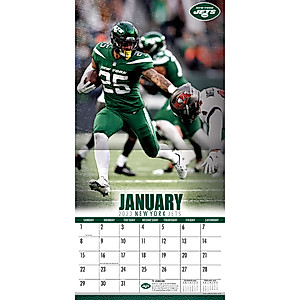 Turner Licensing New York Jets 2023 12" x 12" Team Wall Calendar
