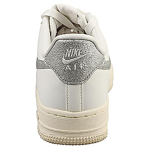 Nike Air Force 1 Low Women Summit White/Metallic Silver DQ7569-100 7.5