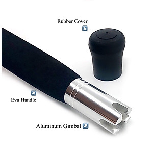 Fitzgerald Fishing Stunner HD Saltwater 5’8"-6'6” Line Weight 40-150 Lb, 80-200 Lb & 20-80 Lb, Heavy, X-Heavy & XX-Heavy Conventional Offshore or Nearshore Rods Great for Snapper, Grouper, Dolphin