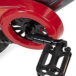 Huffy Disney Cars 16” Kid’s Bike, Quick Connect Assembly, Tire Case Storage & Training Wheels, Gray