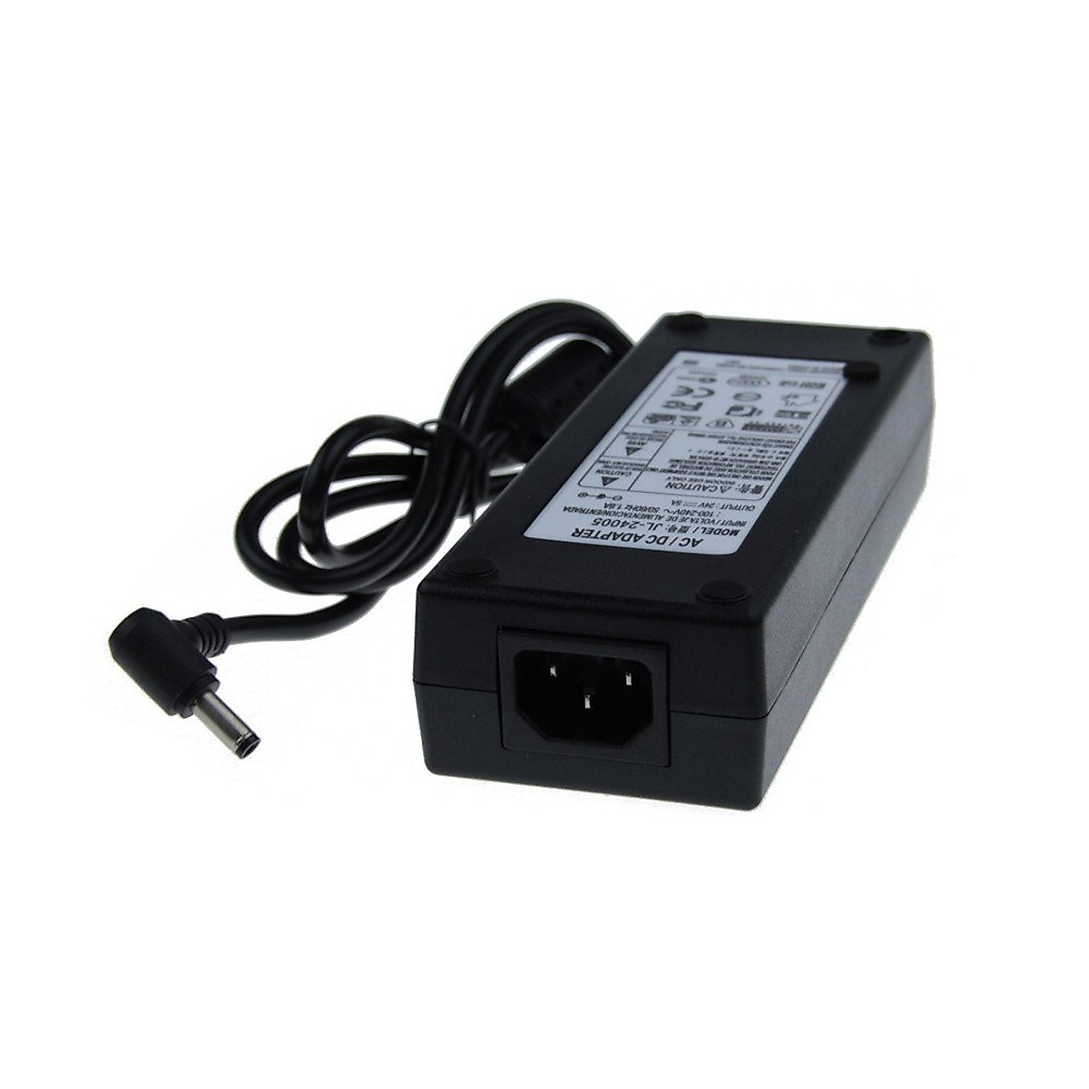 ALITOVE 24V Power Supply DC 24 Volt 5A AC Adapter 100-240V AC/DC Adapter Transformer Compatible 5 Amp 4A 3A 2.7A 2.5A 2A with 5.5 * 2.5mm/2.1mm Tip for LED Strip CCTV Camera Printer LCD Monitor