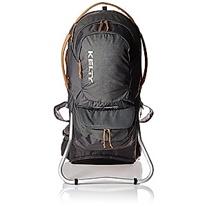 Kelty Journey PerfectFIT ELITE Child Carrier for Infants and Toddlers, Zippered Pockets Galore, 26L, Waistbelt, Aluminum Frame, Integrated Sunshade