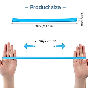 10 Pcs Towel Bands Silicone Rubber Bands, Books Outdoor Gear Packing Chair Bands Beach Towel Clips, Stretchable Towel Bands for Beach Chairs Cruise Essentials (Colorful)