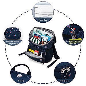 MOUNTAINTOP Toddler Backpack for Kids Boys Girls, Daycare Kindergarten Preschool Nursery Children Bag Removable Chest Strap