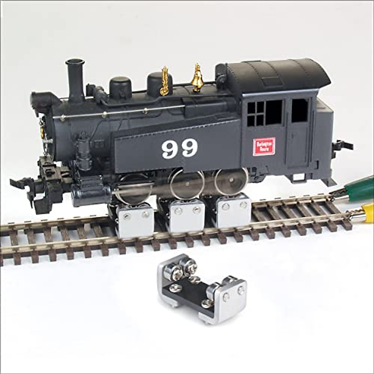 HO / On30 Locomotive Rollers, Assembled (Set of 4)
