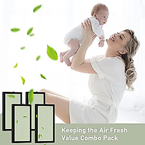 Dryer Advanced HEPA Filter Compatible with Dr. Brown's Clean Steam Baby Bottle Dryer Advanced, 4 Pack